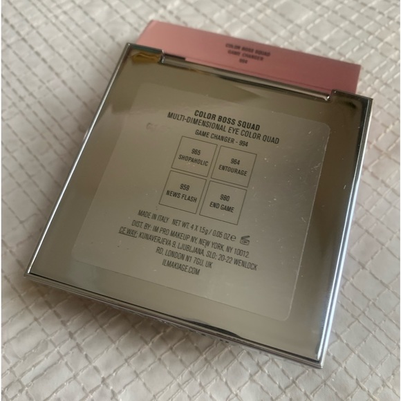 IL MAKIAGE | Makeup | Il Makiage Color Boss Eyeshadow Palette Quad Game ...